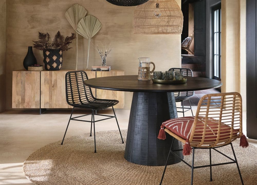 Tables salle à manger rondes design : notre sélection tendance