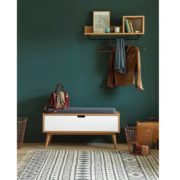 Meuble banc d'entrée avec rangements : 20 modèles design - NuageDeco