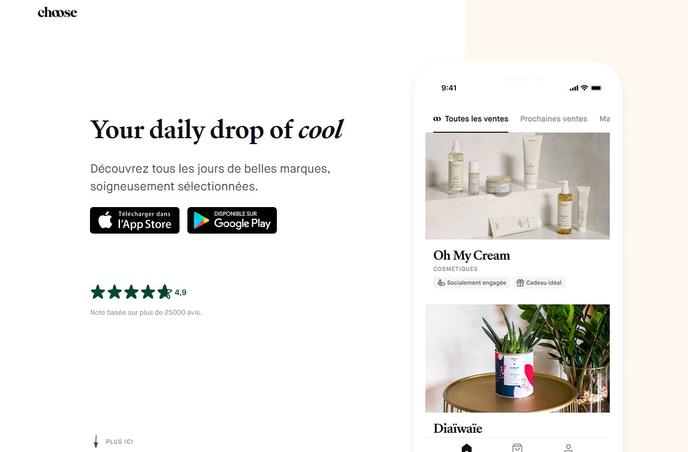 Choose : l'app de ventes privées déco, lifestyle et maison tendance ...