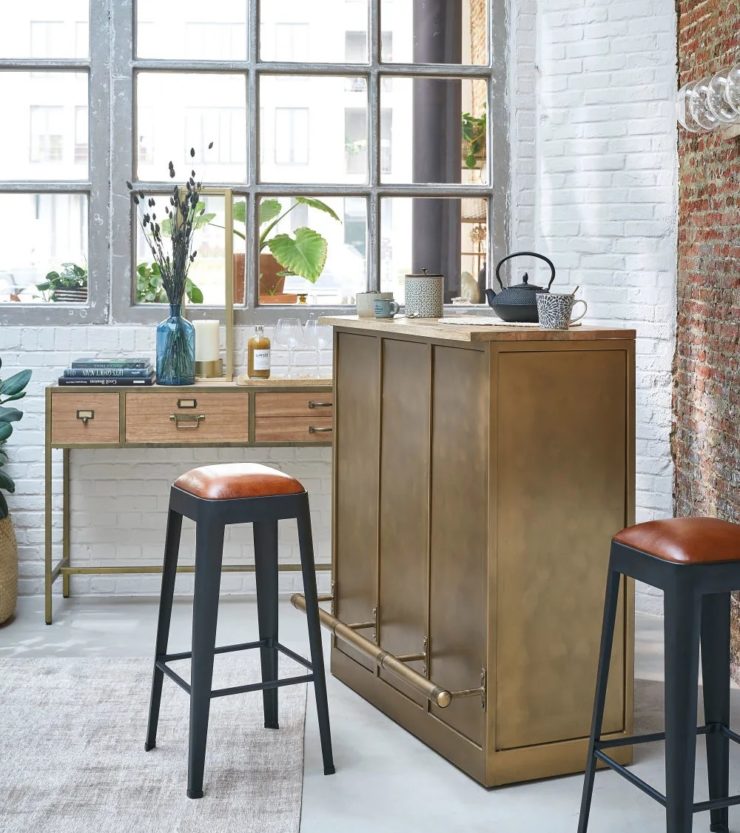 Bar Maisons du Monde : 10 meubles-bar design pour le salon - NuageDeco