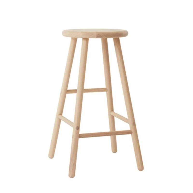 Tabouret de bar bois : 20 modèles design pour un style naturel - NuageDeco