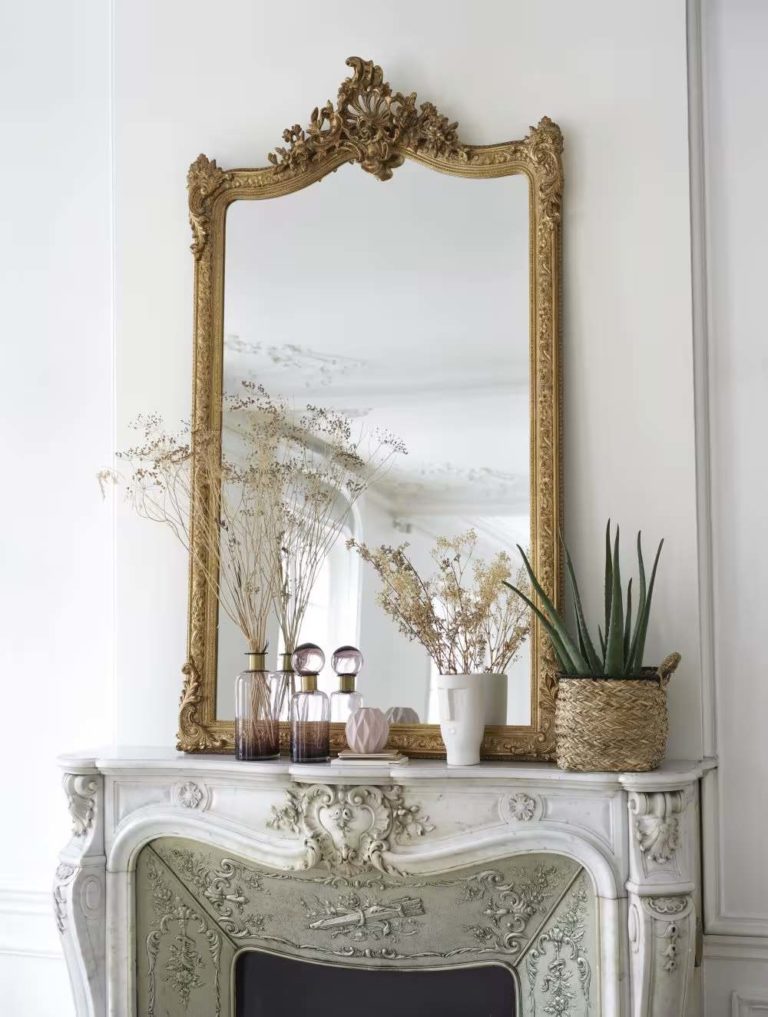 Miroir de cheminée : un atout déco pour sublimer votre intérieur ...