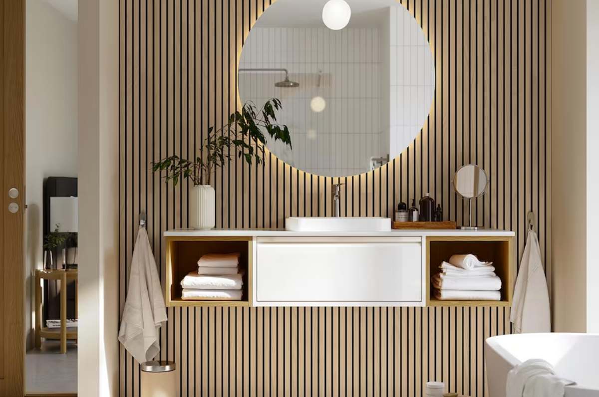 IKEA dévoile sa nouvelle collection ÄNGSJÖN de meubles de salle de bain ...