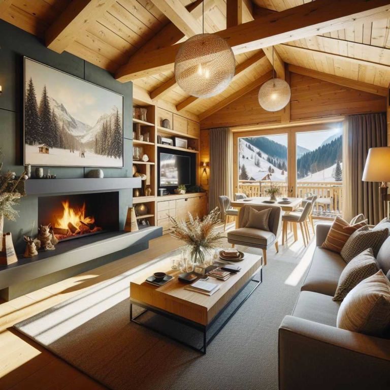 Décoration salon chalet : nos idées pour une ambiance montagne ...