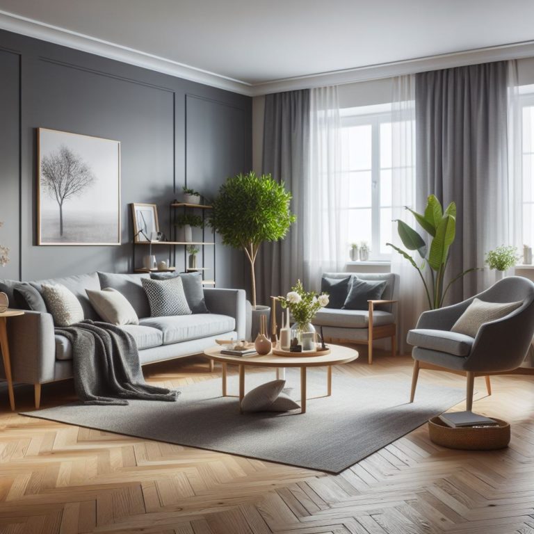 Salon gris : nos inspirations et idées pour réussir votre décoration ...