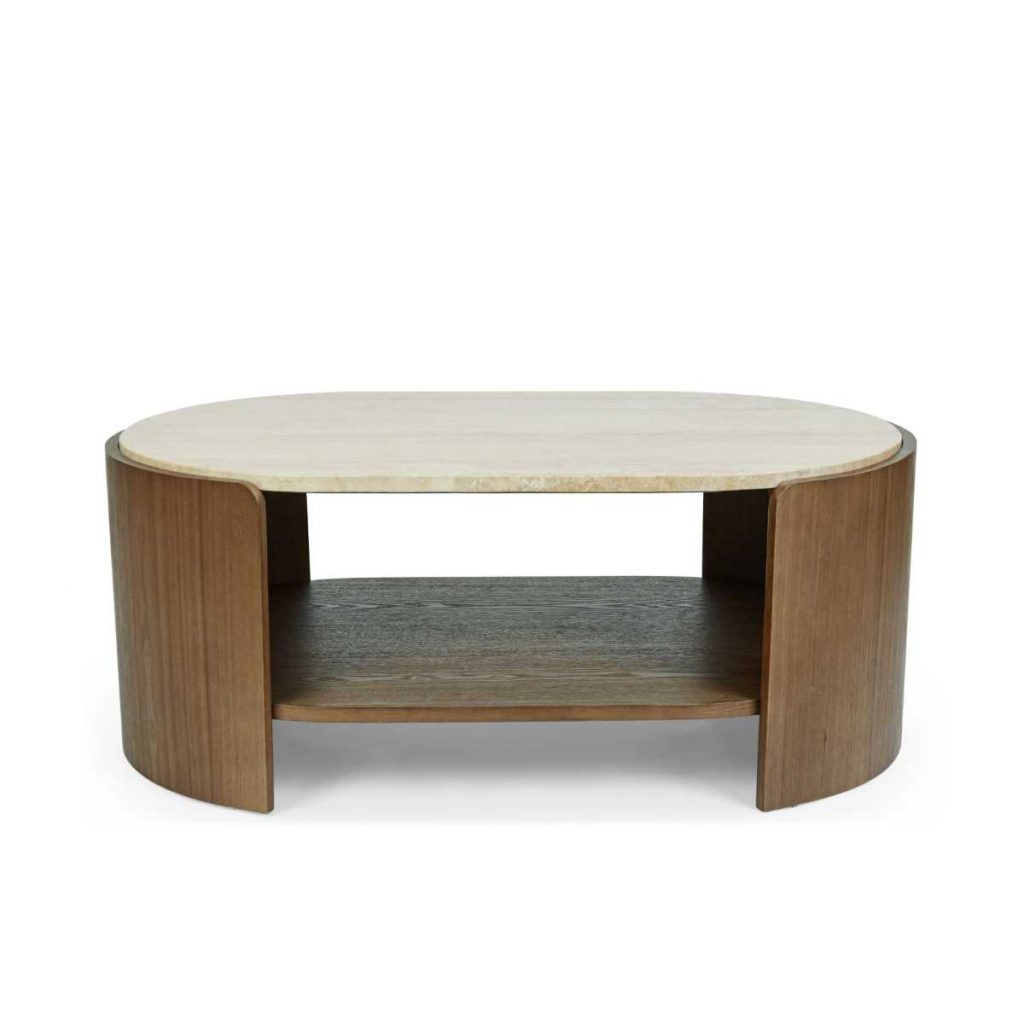 Table basse travertin : notre sélection des 18 plus belles en pierre ou ...