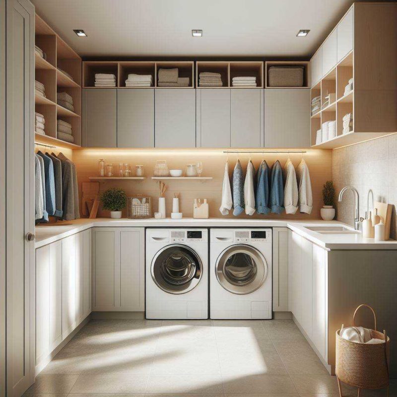 Buanderie : 10 idées d'aménagements pratiques et modernes - NuageDeco