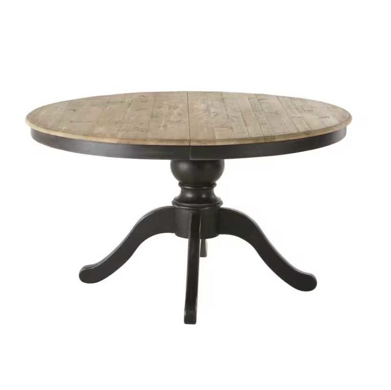 Table ronde extensible bois : 12 modèles pratiques pour votre salle à ...