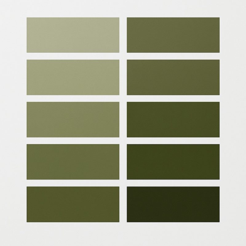 Vert kaki : la couleur à adopter pour une déco d'intérieur apaisante ...