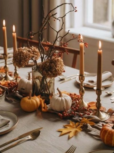 Décoration de table d’automne : idées et inspirations chaleureuses ...